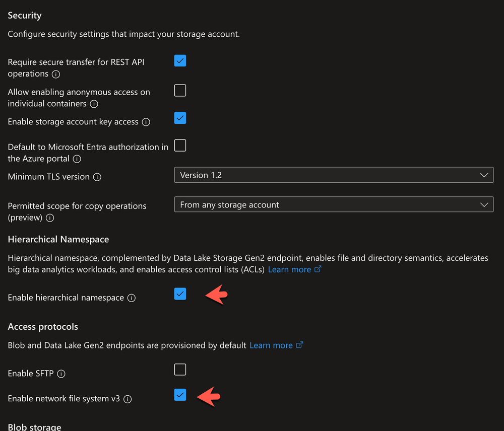 Creating and Mounting Azure File Shares